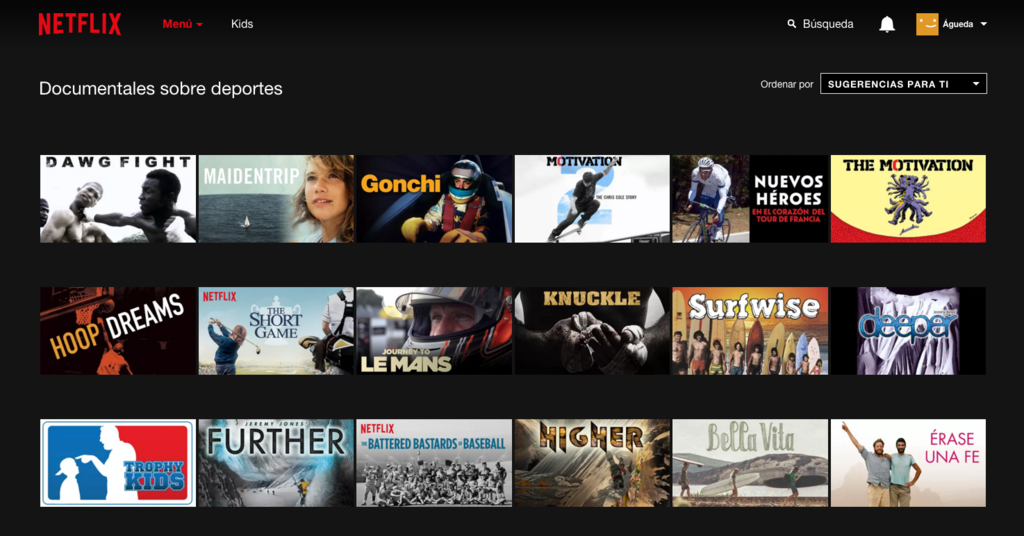 Netflix : Así puedes acceder a categorías y menús ocultos para el resto ...