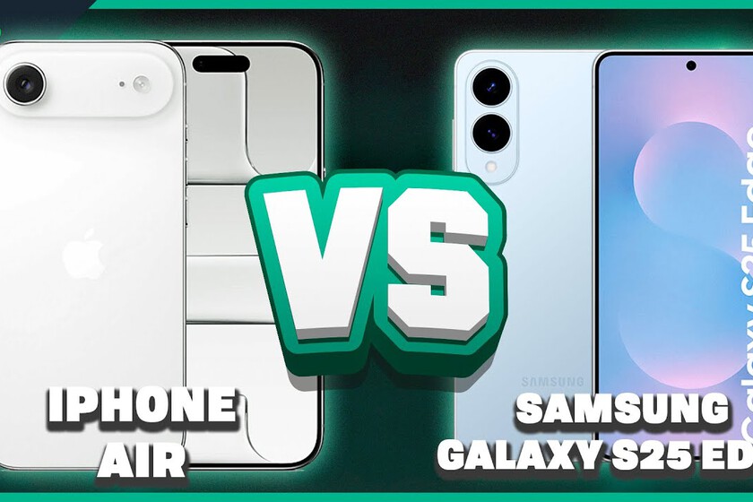 iPhone Air vs Samsung Galaxy S25 Edge: enfrentamos los dos móviles ...