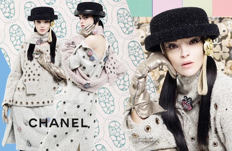 Chanel se apunta a la moda del collage en su nueva campaña Otoño 2016