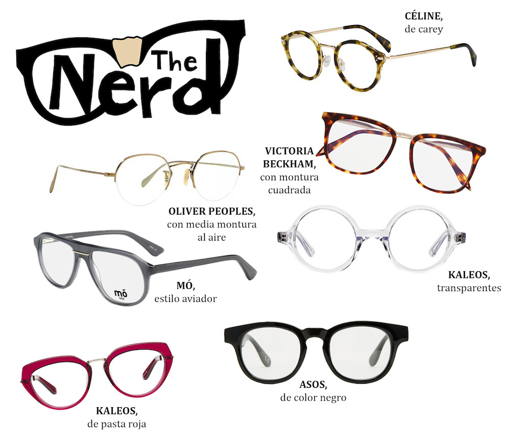 Las gafas tipo nerd son el mejor complemento (no hace falta tener ...