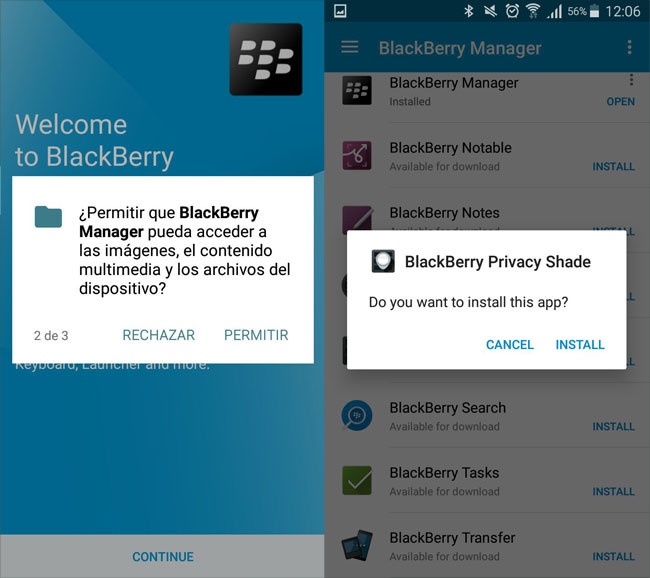Privacy Shade es la app de BlackBerry para evitar que te espíen la pantalla