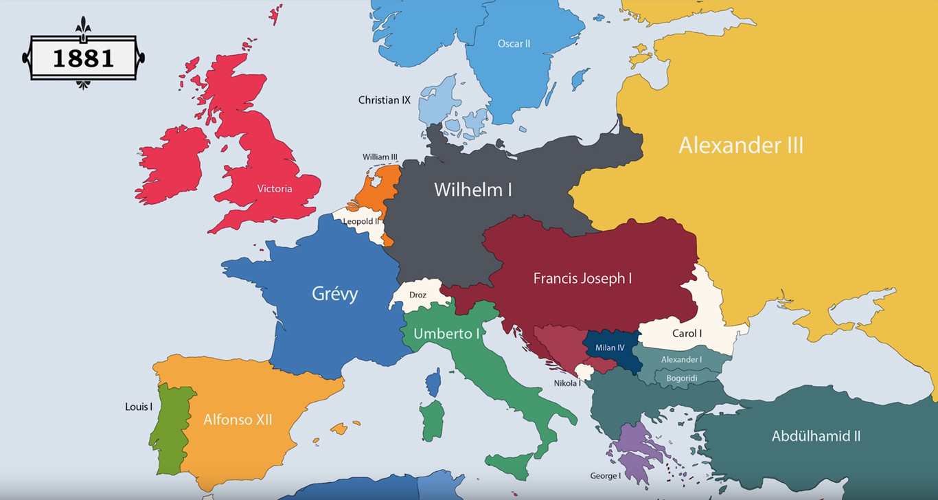 Todos los gobernantes de la historia de Europa, resumidos en este ...