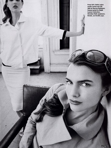 Filippa Hamilton, una modelo de los 80 en el siglo XXI