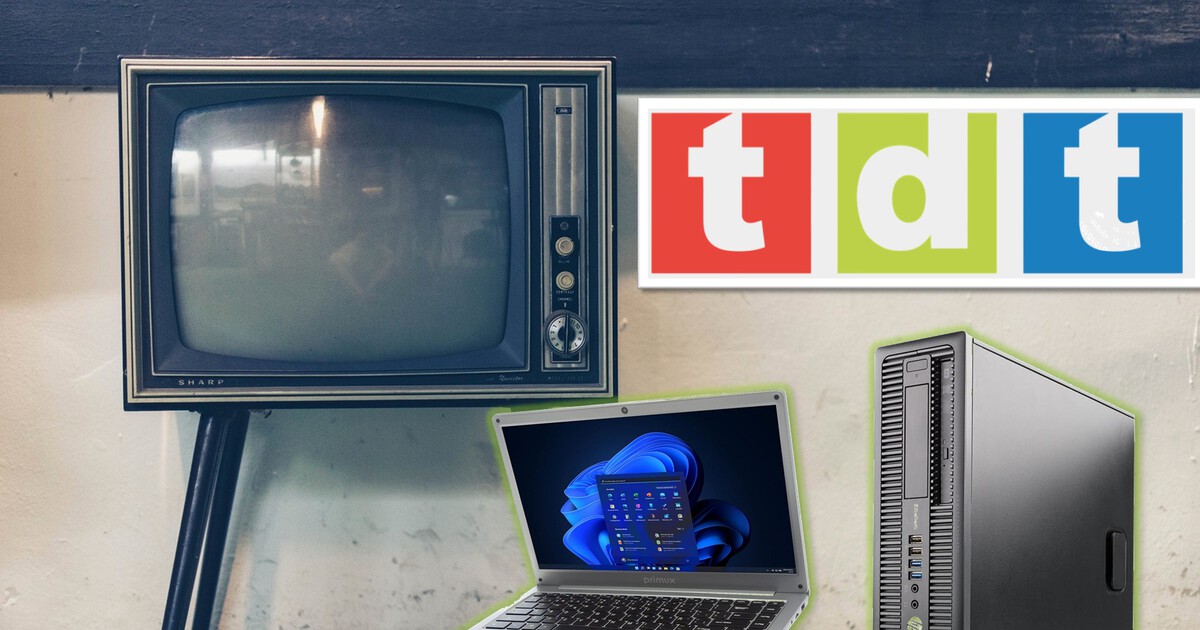 Conectar un viejo PC a la tele para ver la nueva TDT en HD y ...