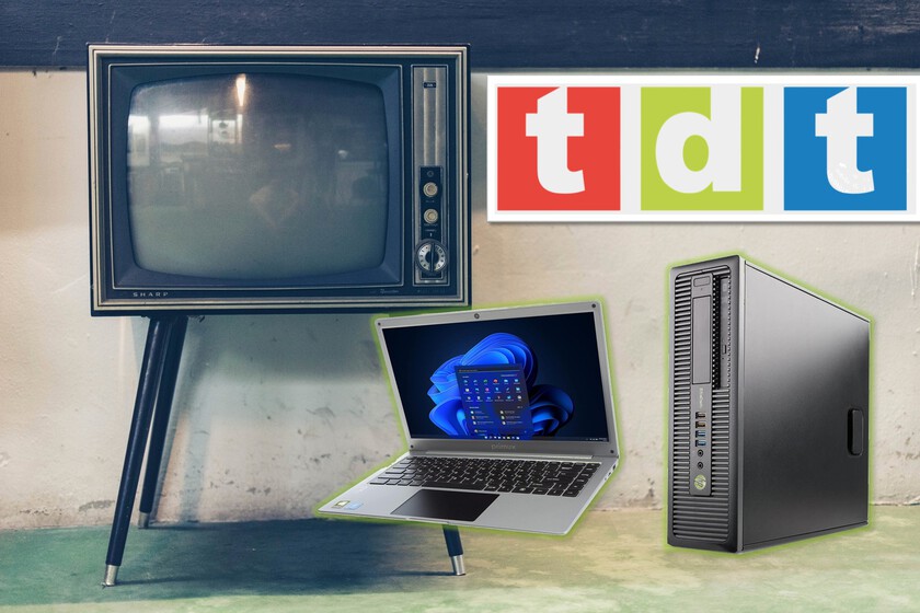 Conectar un viejo PC a la tele para ver la nueva TDT en HD y ...