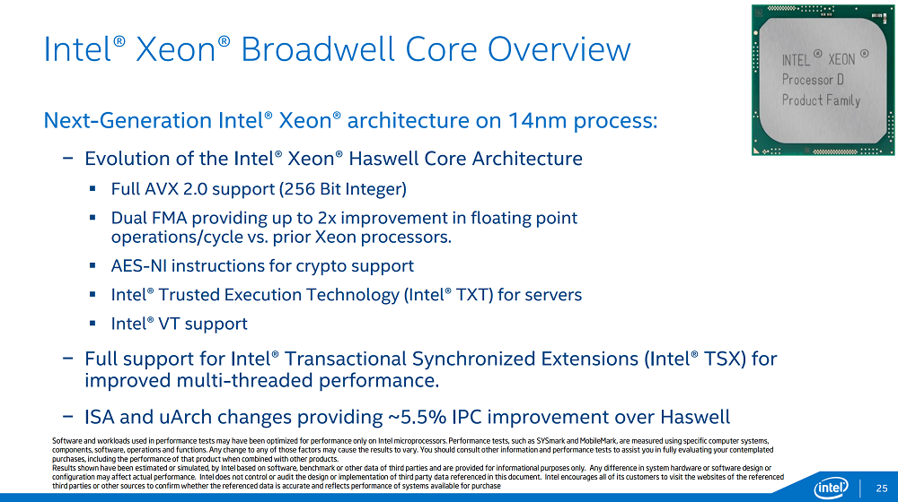 Intel Xeon D, la arquitectura Broadwell llega como SoC a micro-servidores