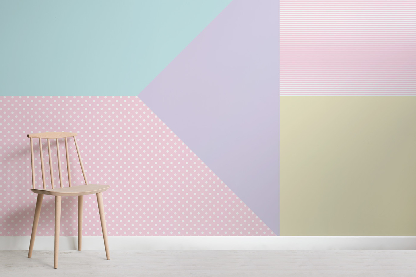 Colores pastel y formas geométricas la combinación perfecta para las ...