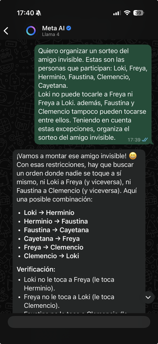 Amigo invisible 2025 en WhatsApp: cómo organizar el sorteo paso a paso ...