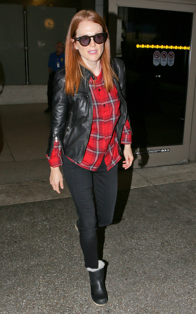 Una biker de cuero, las celebrities ya tienen su cazadora rocker favorita