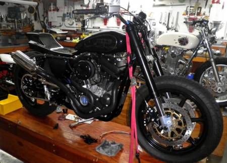 Mule Stealth, una Sportster al mas puro estilo flat track