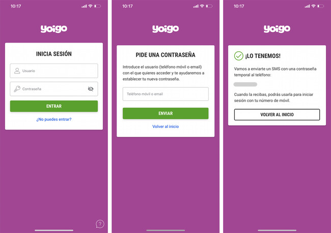 Mi Yoigo: cómo ver la factura, saber cuántos gigas te quedan y todo lo ...