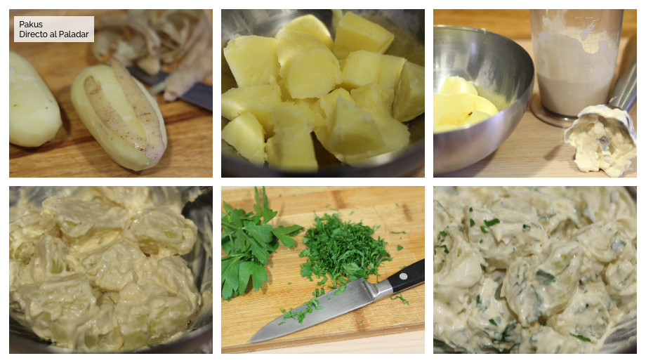 Patatas alioli caseras, una tapa fácil y deliciosa