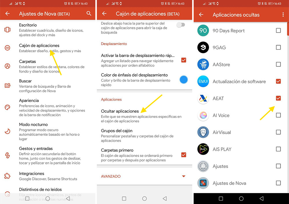 Cómo ocultar aplicaciones en iOS y Android