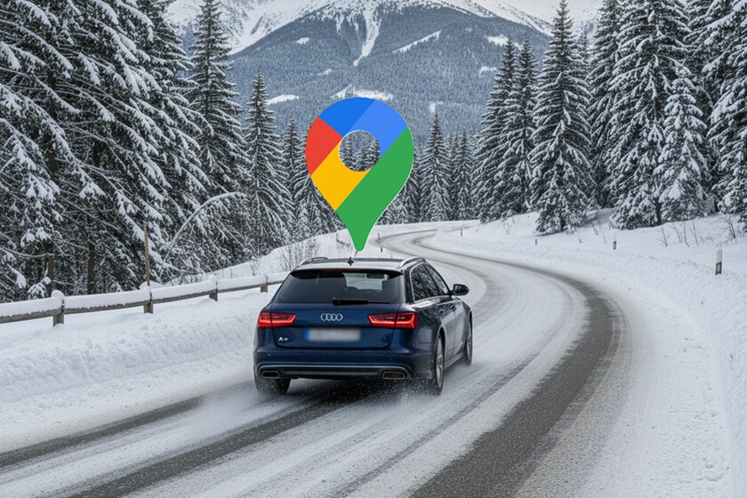 Conducir con nieve es peligroso: los mapas de Google Maps y de la DGT ...