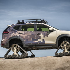 La última locura sobre orugas de Nissan se llama Rogue Trail Warrior ...