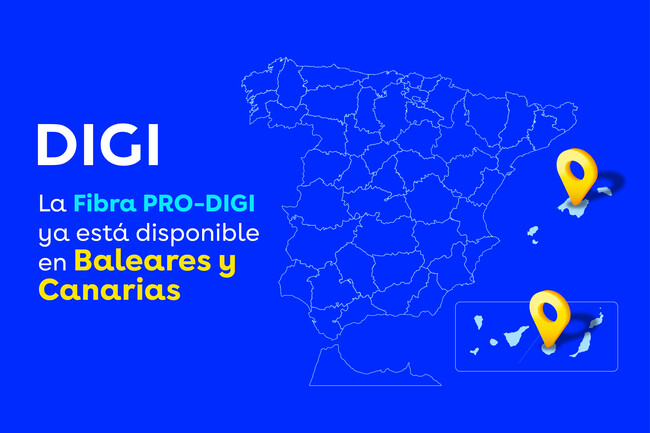 Digi ha llevado su fibra de 10 Gbps por fin a las islas. Movistar y ...