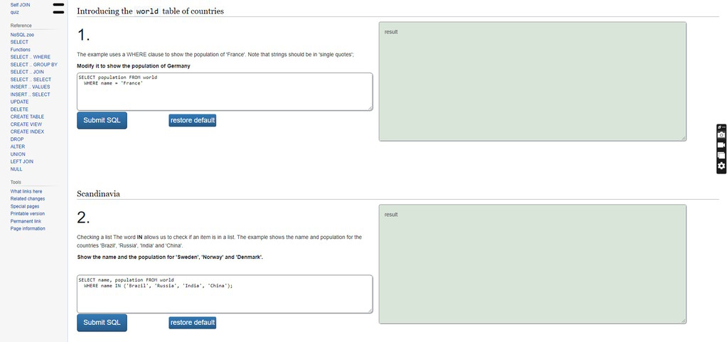Las cuatro mejores plataformas gratis para practicar SQL, el lenguaje de bases de datos por ...