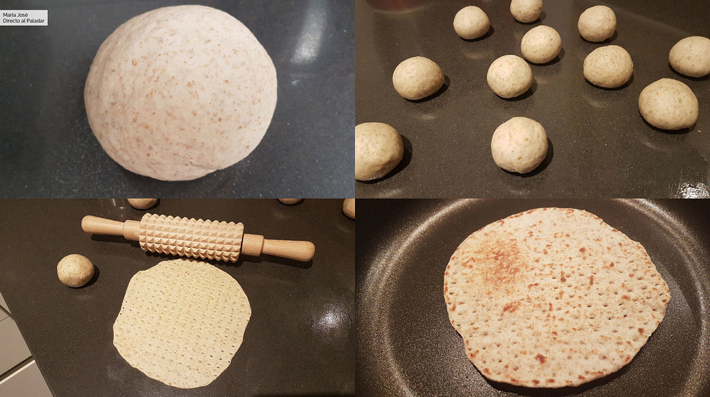 Tunnbröd o pan polar. Receta de cocina fácil, sencilla y deliciosa