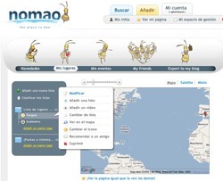 Nomao, una simpática agenda para nuestros lugares y eventos favoritos