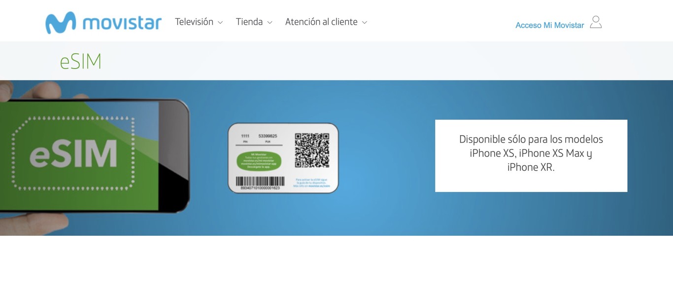 La eSIM de Movistar para los nuevos iPhone está al caer: habilitan la ...