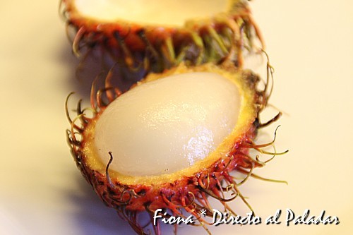 Degustación de rambután