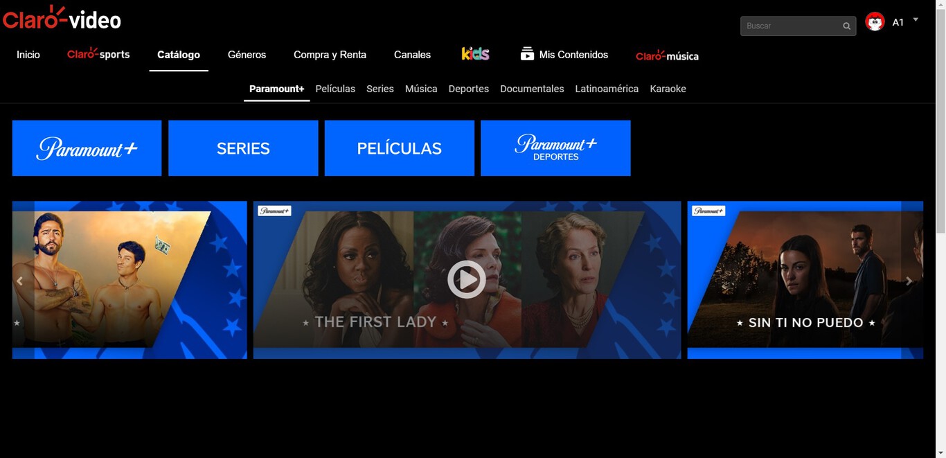 Cómo entrar al canal de Paramount+ desde Claro Video para ver la ...