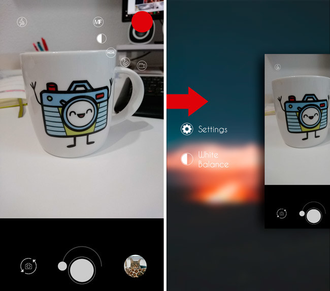 Circle Camera: una completa cámara para Android con una curiosa interfaz