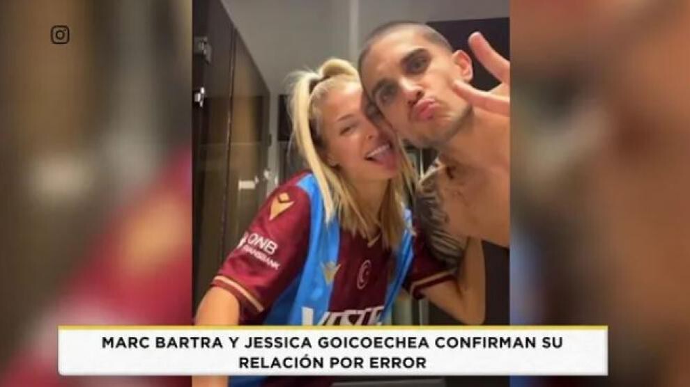 Marc Bartra y Jessica Goicoechea, cazados demostrando su amor: las imágenes que demuestran la ...