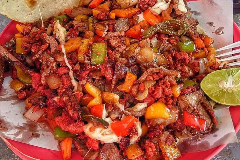 Cómo hacer alambre de bistec de res al estilo ranchero, con pimiento ...