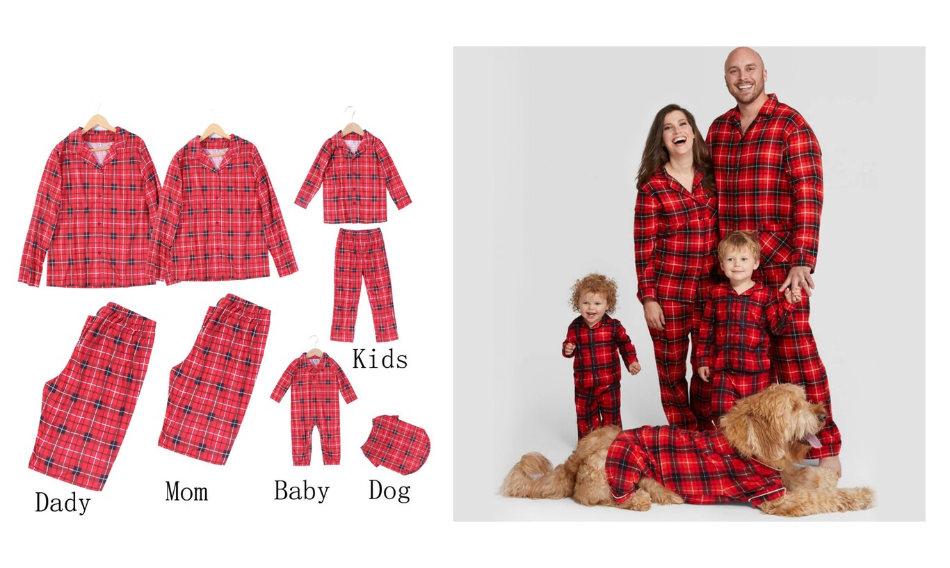 Pijamas navideños para toda la familia súper instagrameables (y ...