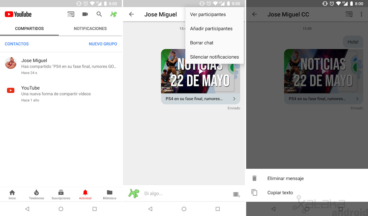 31 trucos para exprimir al máximo YouTube para Android