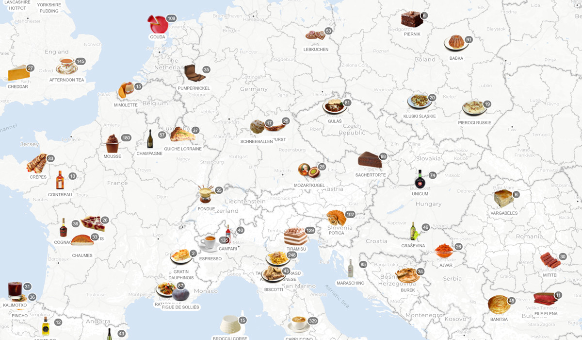 Taste Atlas, el mapa definitivo para conocer los mejores platos de cada ...