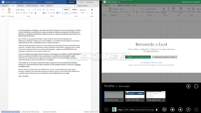Microsoft Word Online para Windows 8.x / RT