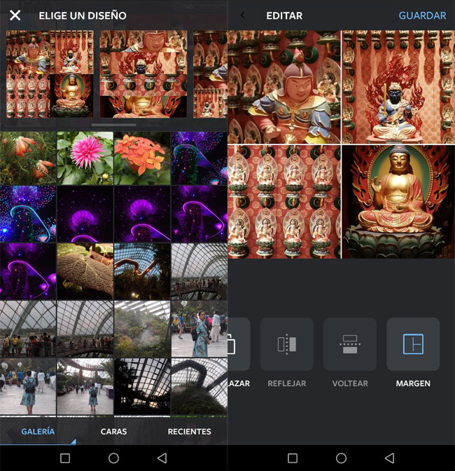 Nueve apps para crear collages en Android