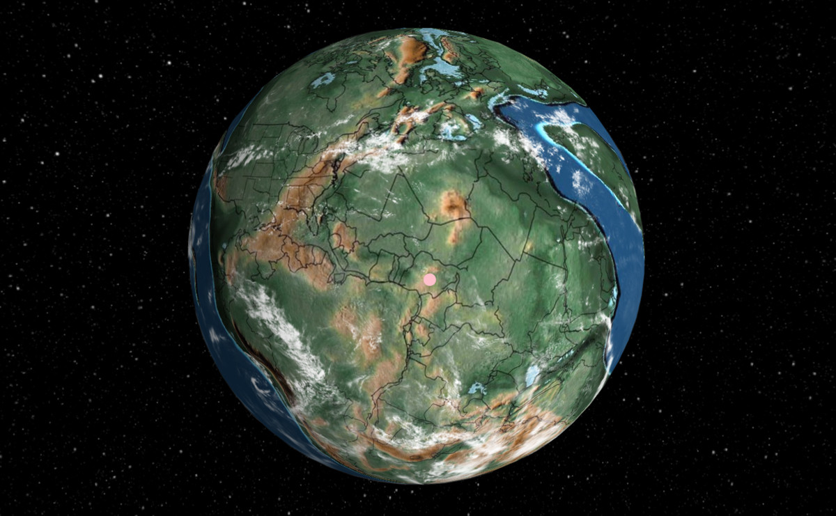 Ancient Earth, el mapa interactivo que te permite ubicar tu casa en lo ...