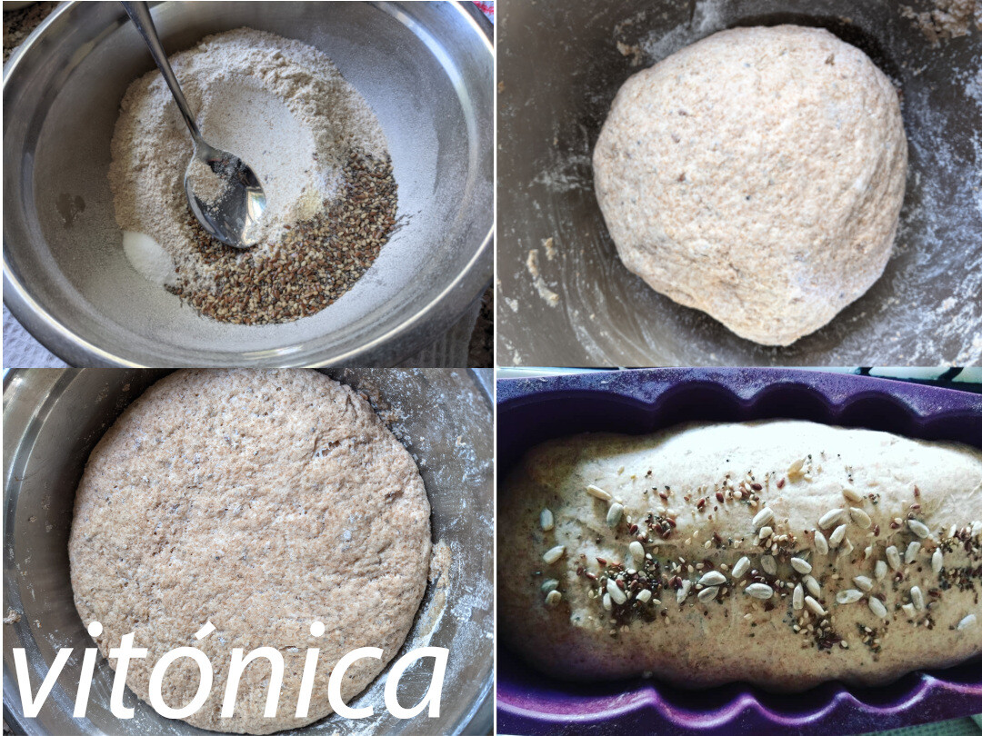 Esta es mi receta de pan integral definitiva, fácil e ideal para tener ...