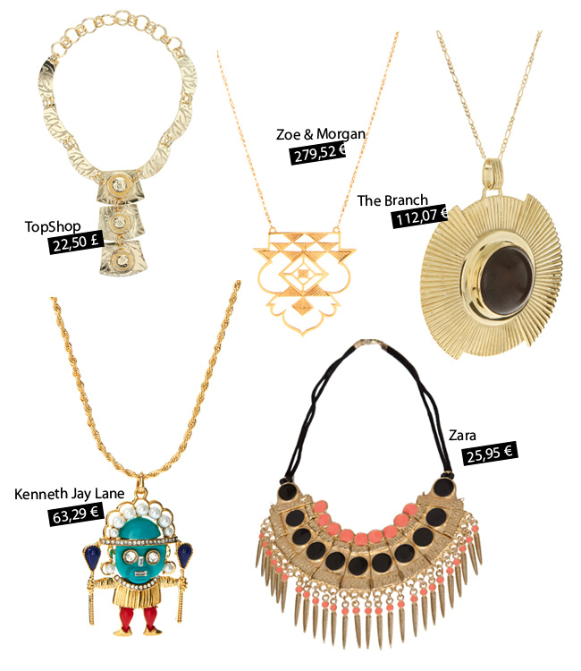 Las famosas escogen su collar favorito, ¿cuál te comprarías?