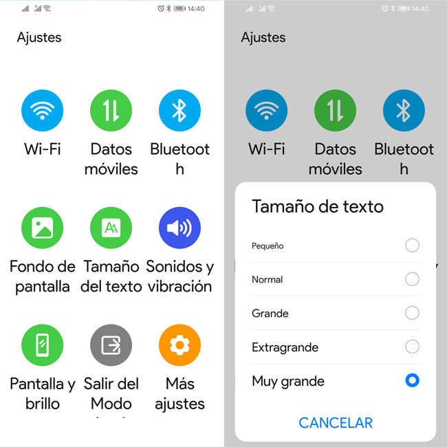 Qué es el 'Modo Simple' de los móviles Huawei y cómo se usa