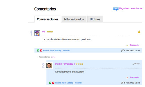 Nuevo sistema de comentarios en Trendencias
