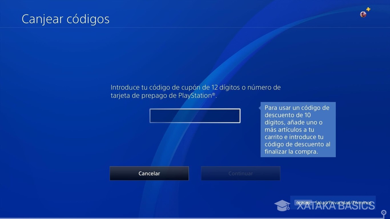 Cómo canjear un código en PS4: en la consola, la web de PlayStation o su app móvil