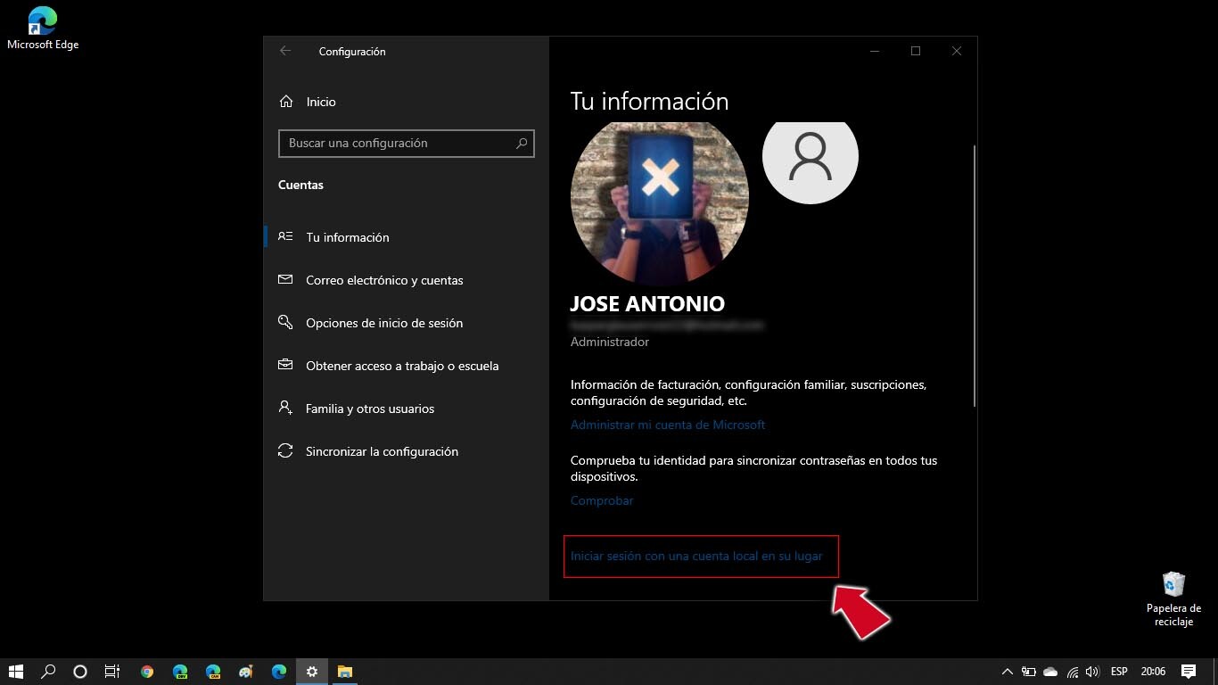Cómo iniciar sesión en Windows 10 sin introducir contraseña