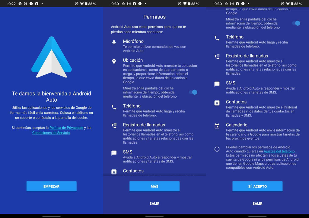 Cómo usar Android Auto desde el móvil si tu coche no tiene pantalla ...