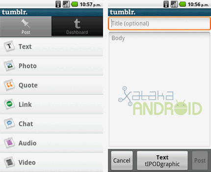 Aplicaciones para gestionar tu tumblelog: Tumblr (1ª parte)