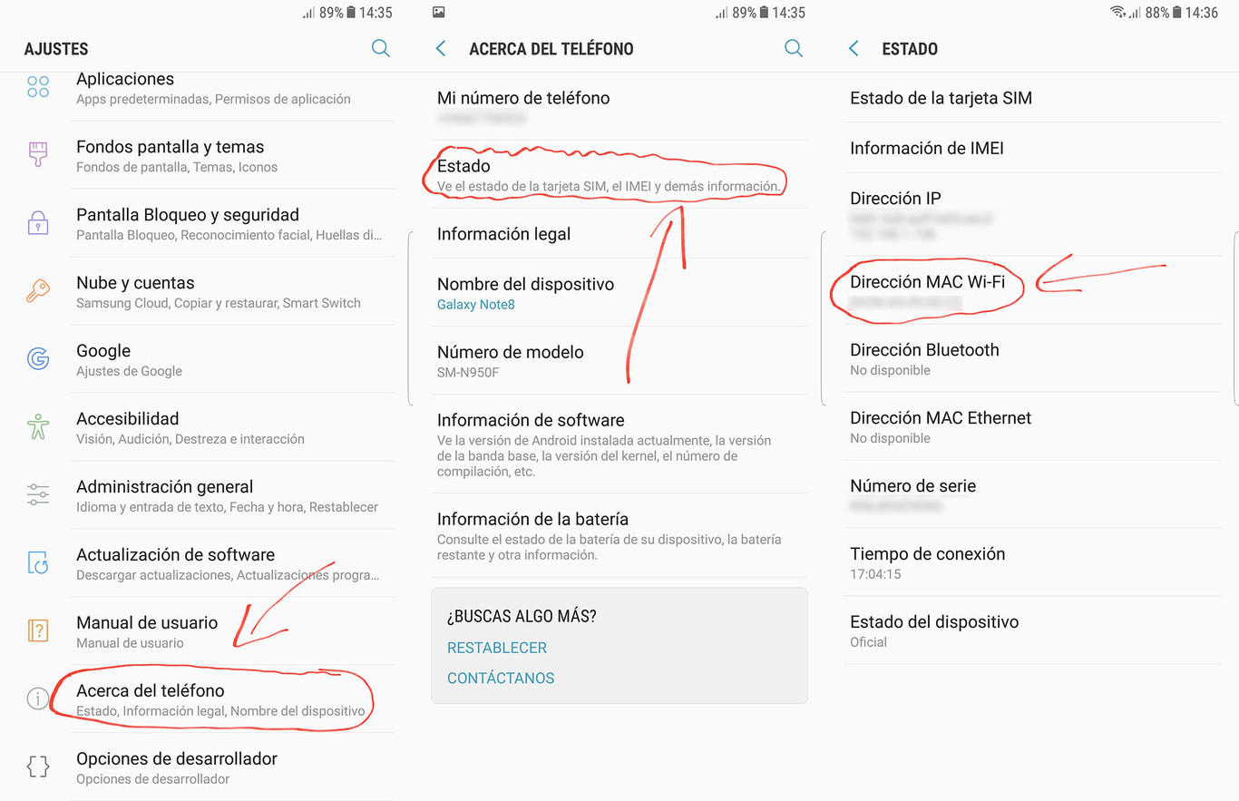 Cómo saber la dirección MAC de tu ordenador o móvil