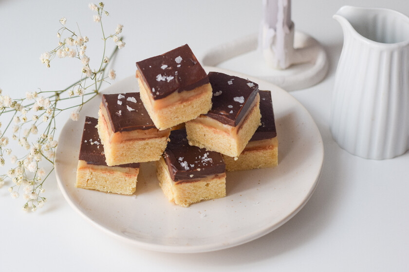 Caramel shortbread, receta fácil para un capricho dulce irresistible