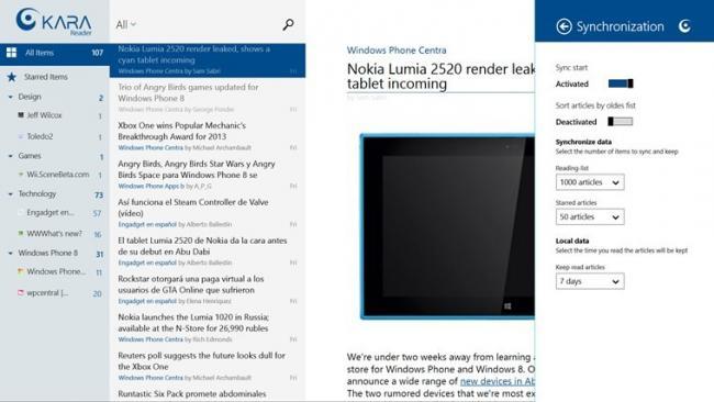 Los mejores lectores de feeds RSS para Windows 8