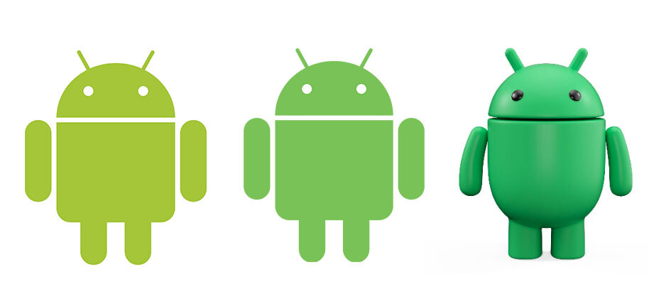 Este es el nuevo robot de Android en 3D