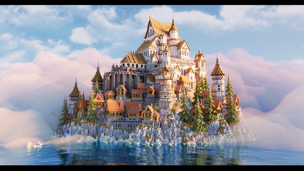 Estas son las magníficas estructuras que puedes crear en Minecraft ...