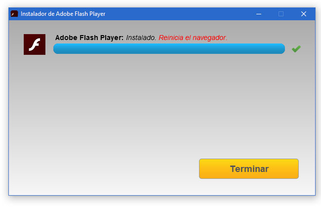 Cómo actualizar Adobe Flash Player