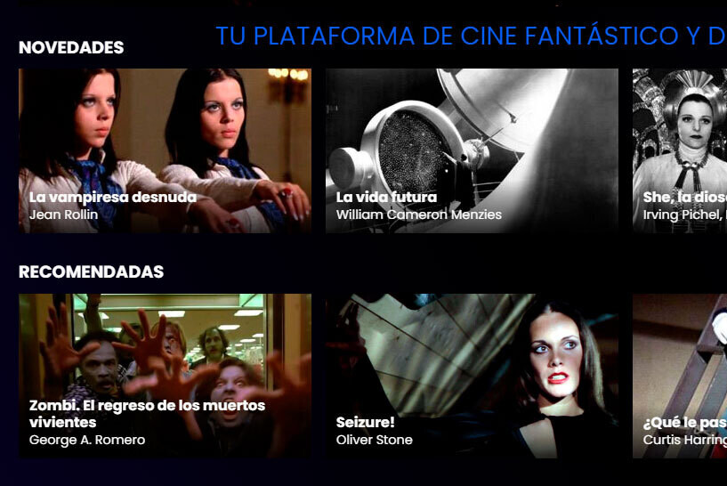 Cineclick vuelve a España: cine de género en tu navegador con una ...